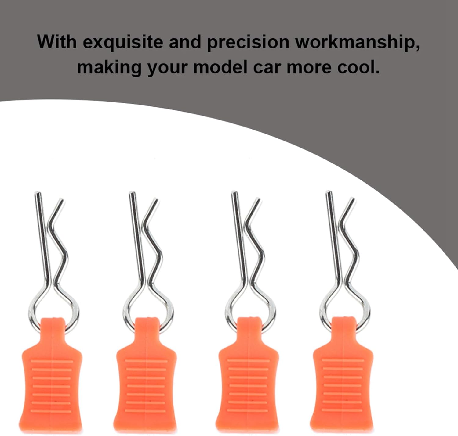 Amazon.com: Tbest RC Body Clips Springy R Pins, 1/8 1/10 1/12 RC Body ...