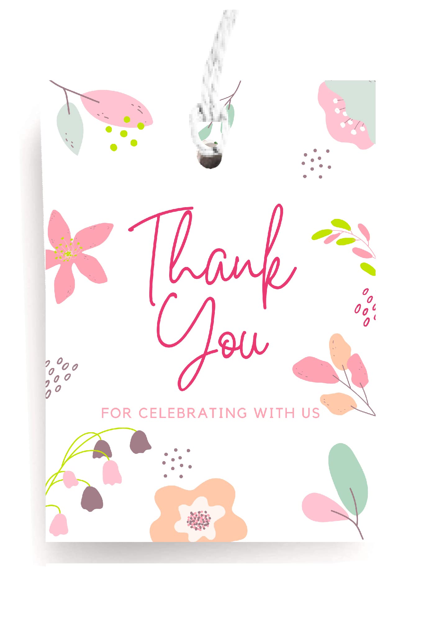 Yellow Nuts Customized Thank You Tags for Return Gift Tags Kids ...