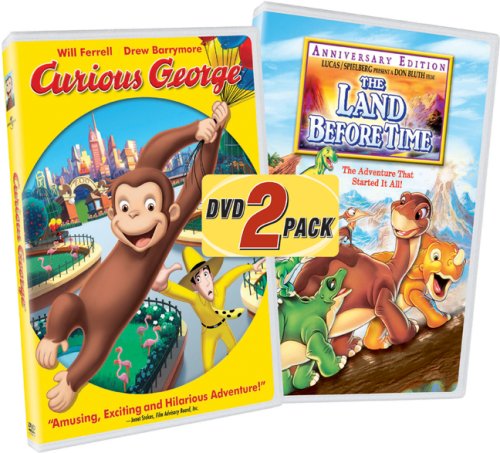 Curious George/Land Before Tim: Amazon.it: Universal 2pak: Film e TV
