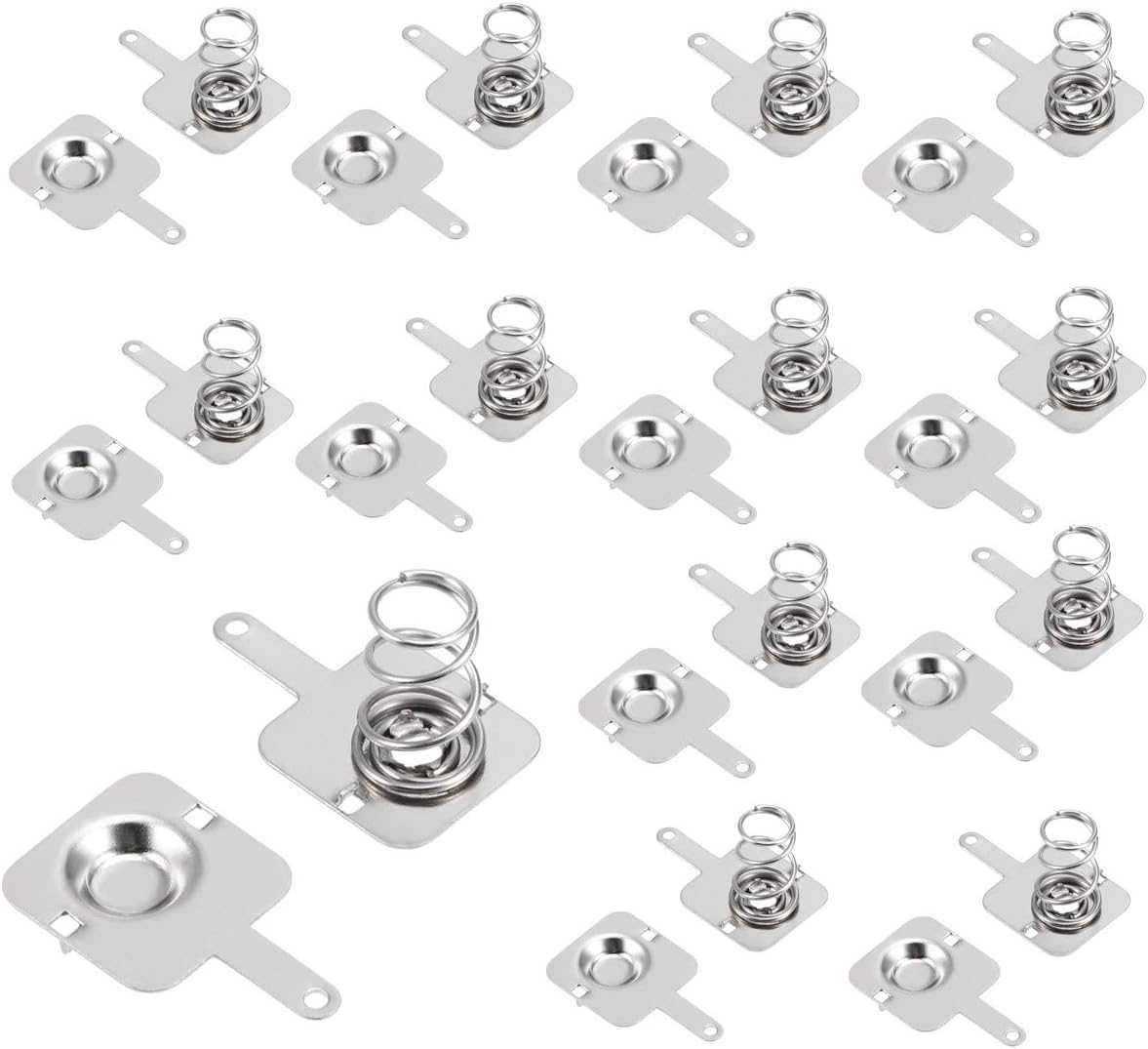 Amazon.com: Cutelec 12Pairs Battery Springs AAA Battery Negative to ...