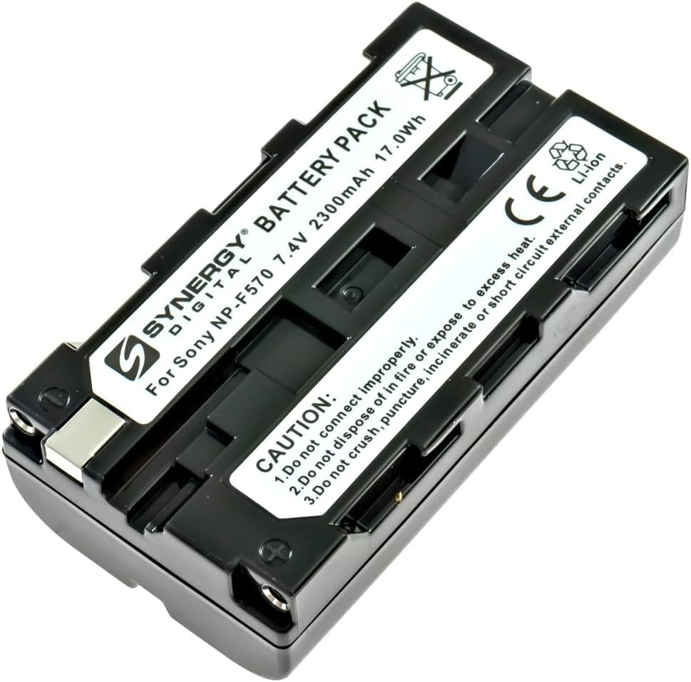Amazon.com : Synergy Digital Camera Battery, Compatible with Sony CCD ...