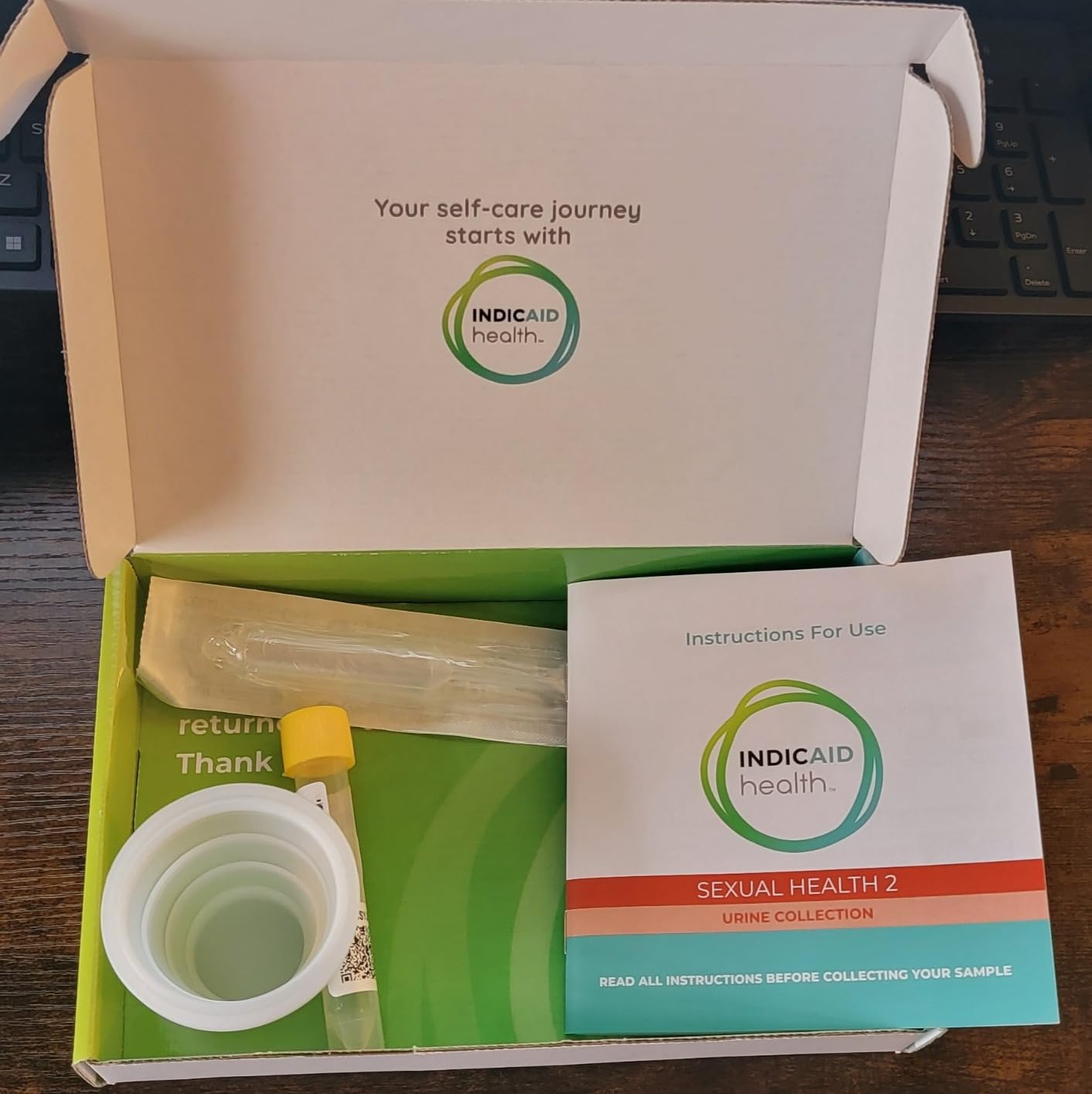 Amazon.com: INDICAID Sexual Health Test 2 for Men & Women - Chlamydia ...