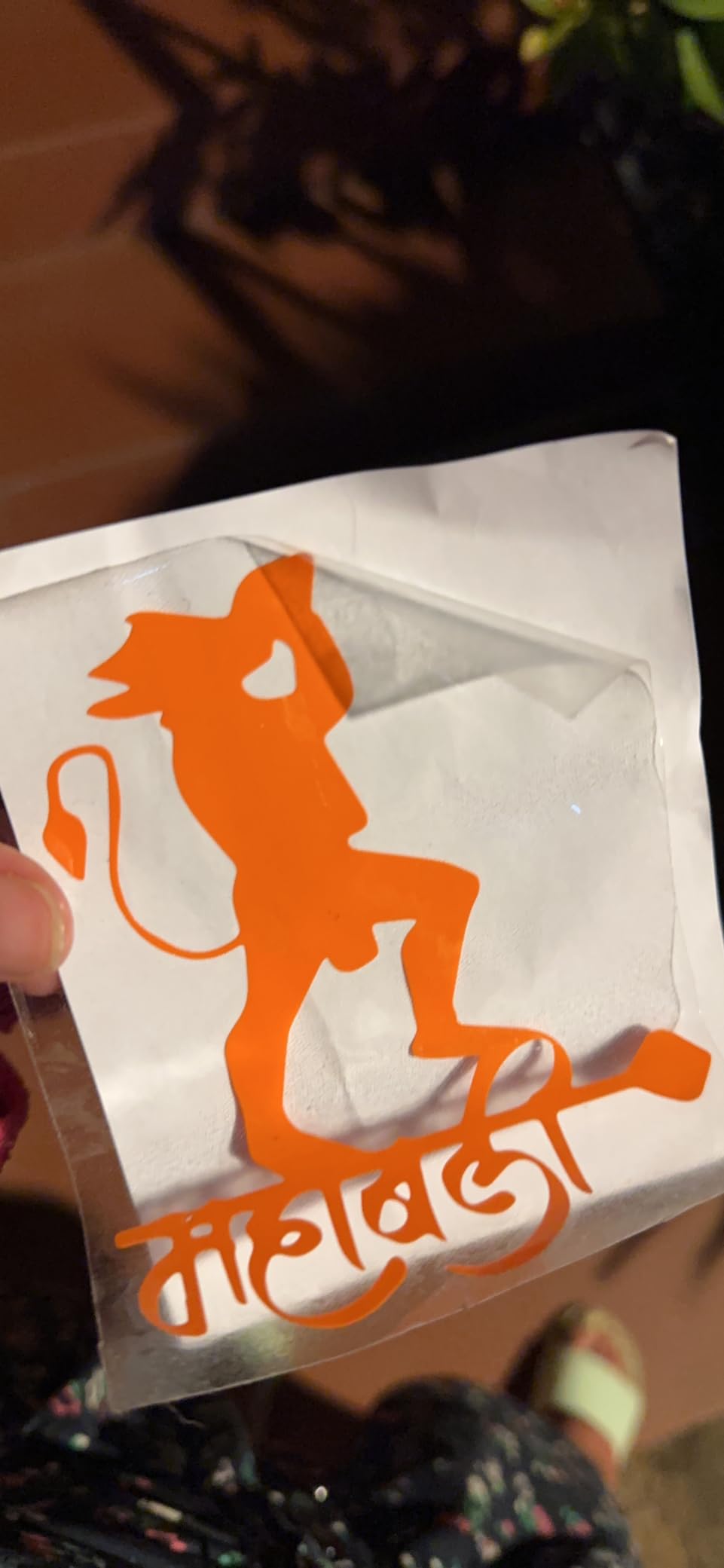 Deeprise15 Hanuman Sticker for Car and Bike- All Two and Four Wheeler ...