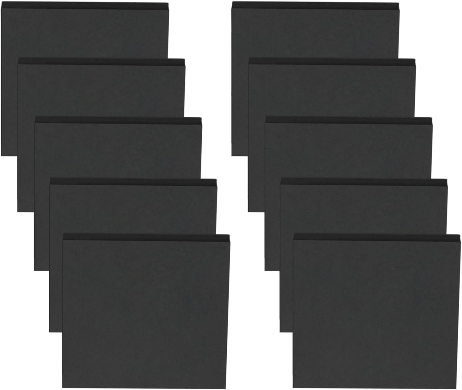 Amazon.com: CMENINCY 10 Pcs Black Neoprene Foam Rubber Square Pads, 4 X ...