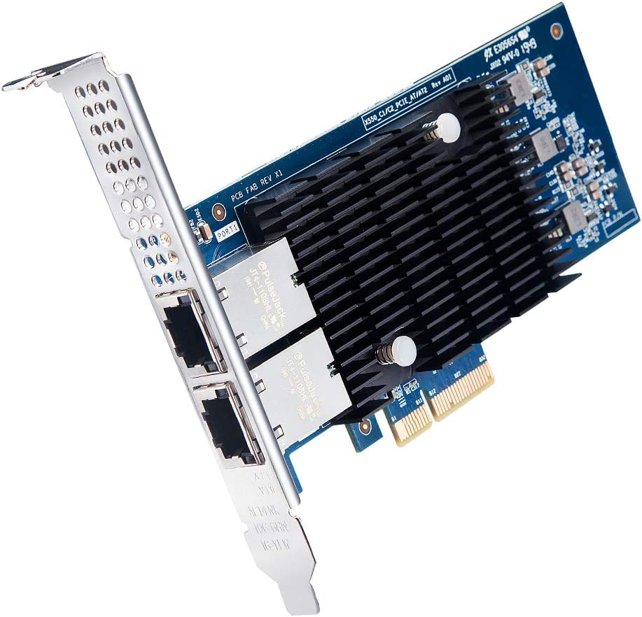 Amazon.com: ipolex 10Gb Network Card Intel X550-T2 NIC Ethernet Card ...