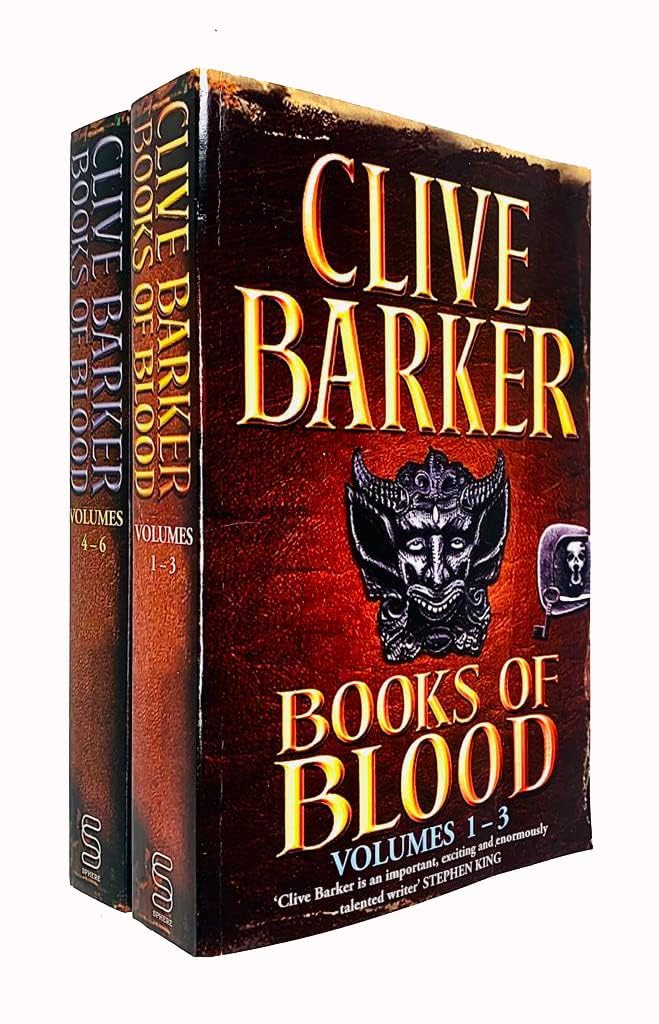 Amazon.com: Books Of Blood Omnibus Volumes 1-3 & 4-6 Collection 2 Books ...