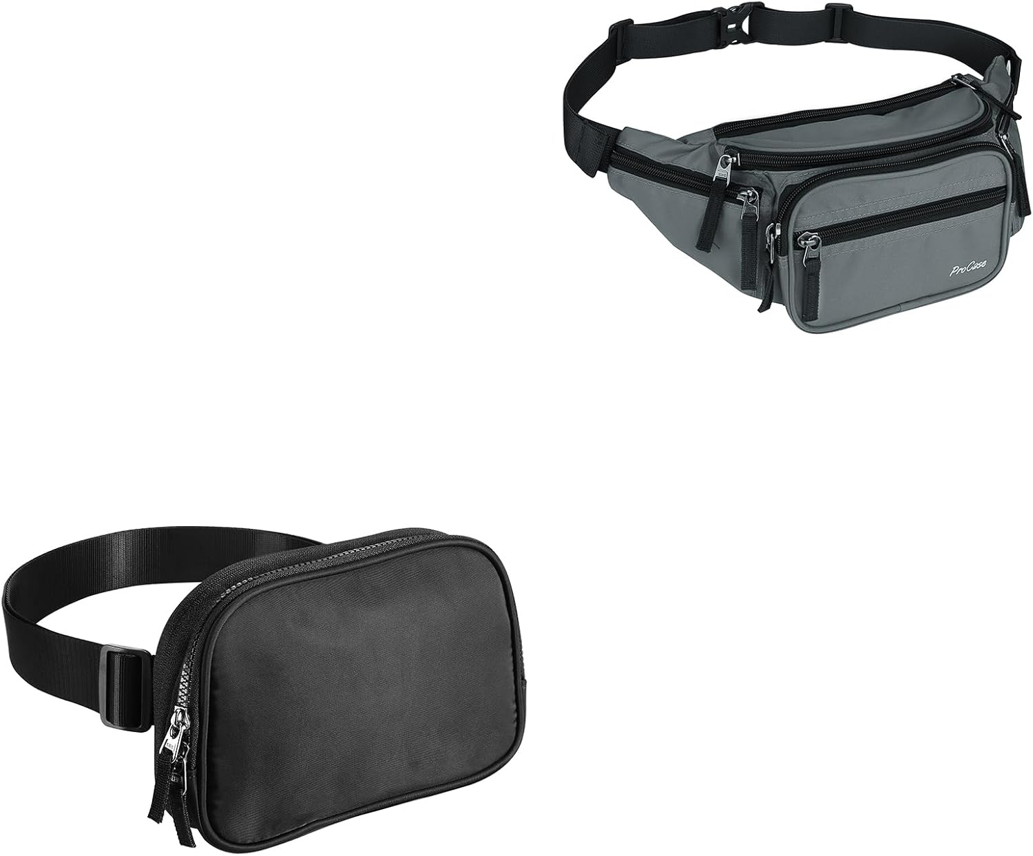 Amazon.com: ProCase Fanny Pack Waist Packs for Men Women Bundle with ...