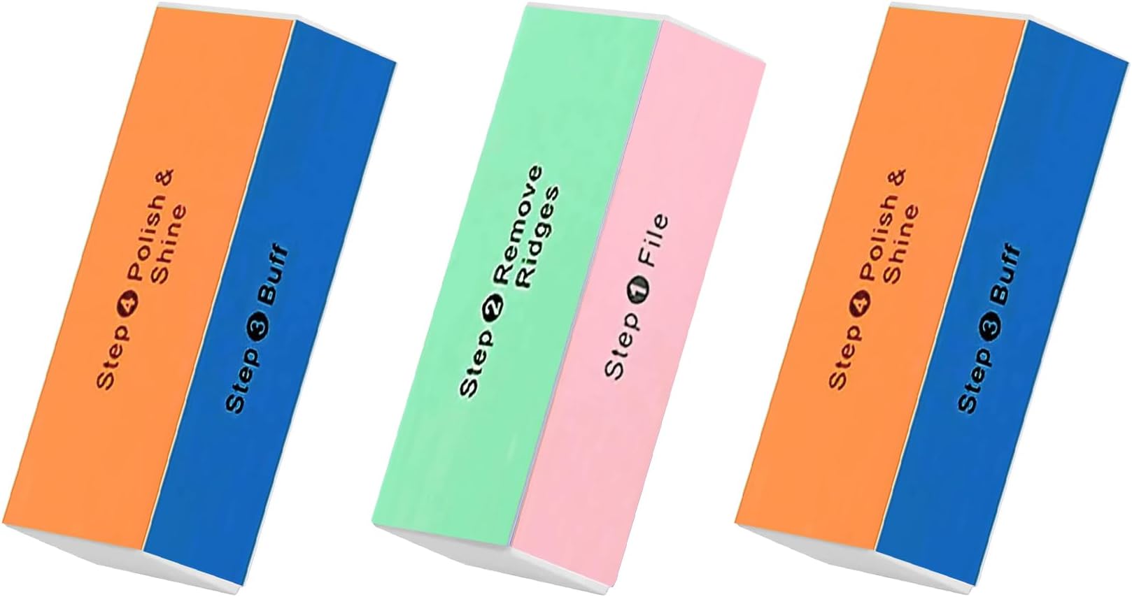 Amazon.com : Soft 'N Style 4 Way Shiny Block / 4 Step Buffing Block ...