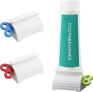 3 Pcs Toothpaste Squeezer Toothpaste Dispenser Rolling Tube Toothpaste ...