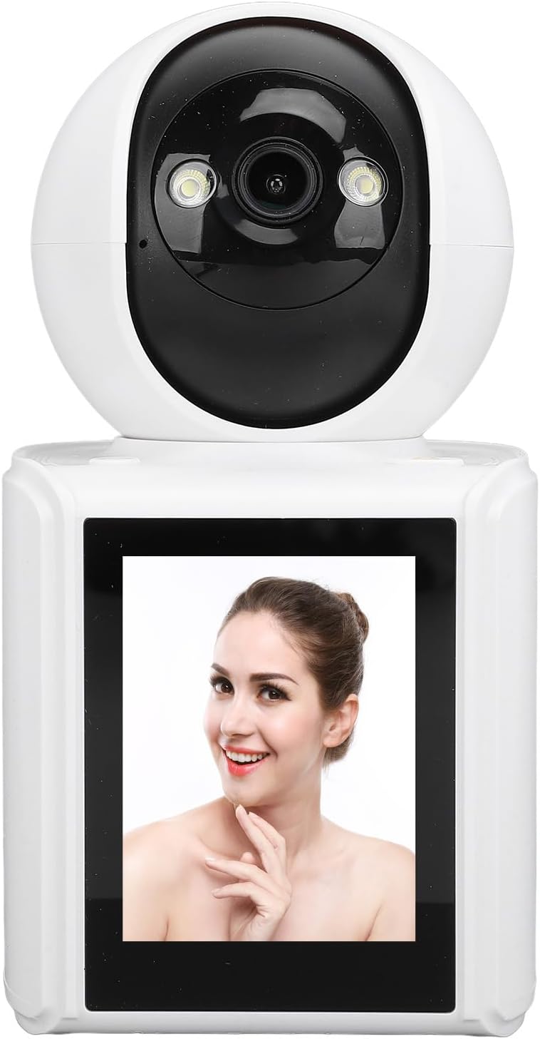 Amazon.com : 1080P Security Camera, Dual Way Video, Two Way Talk, 2.8 ...