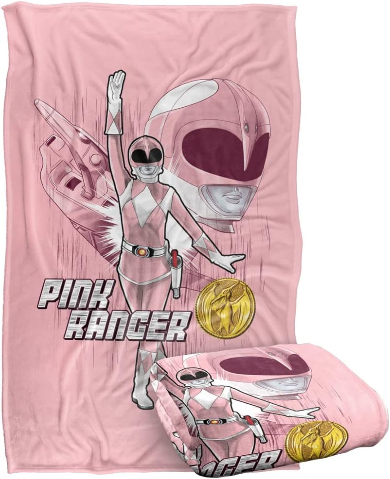 Amazon.com: Trevco Power Rangers Dino Ranger Silky Touch Super Soft ...