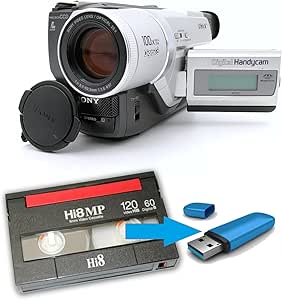 Amazon.com : 8mm Video Tape Player for Playing 8mm Tapes and Digitizing Tapes : Electronics