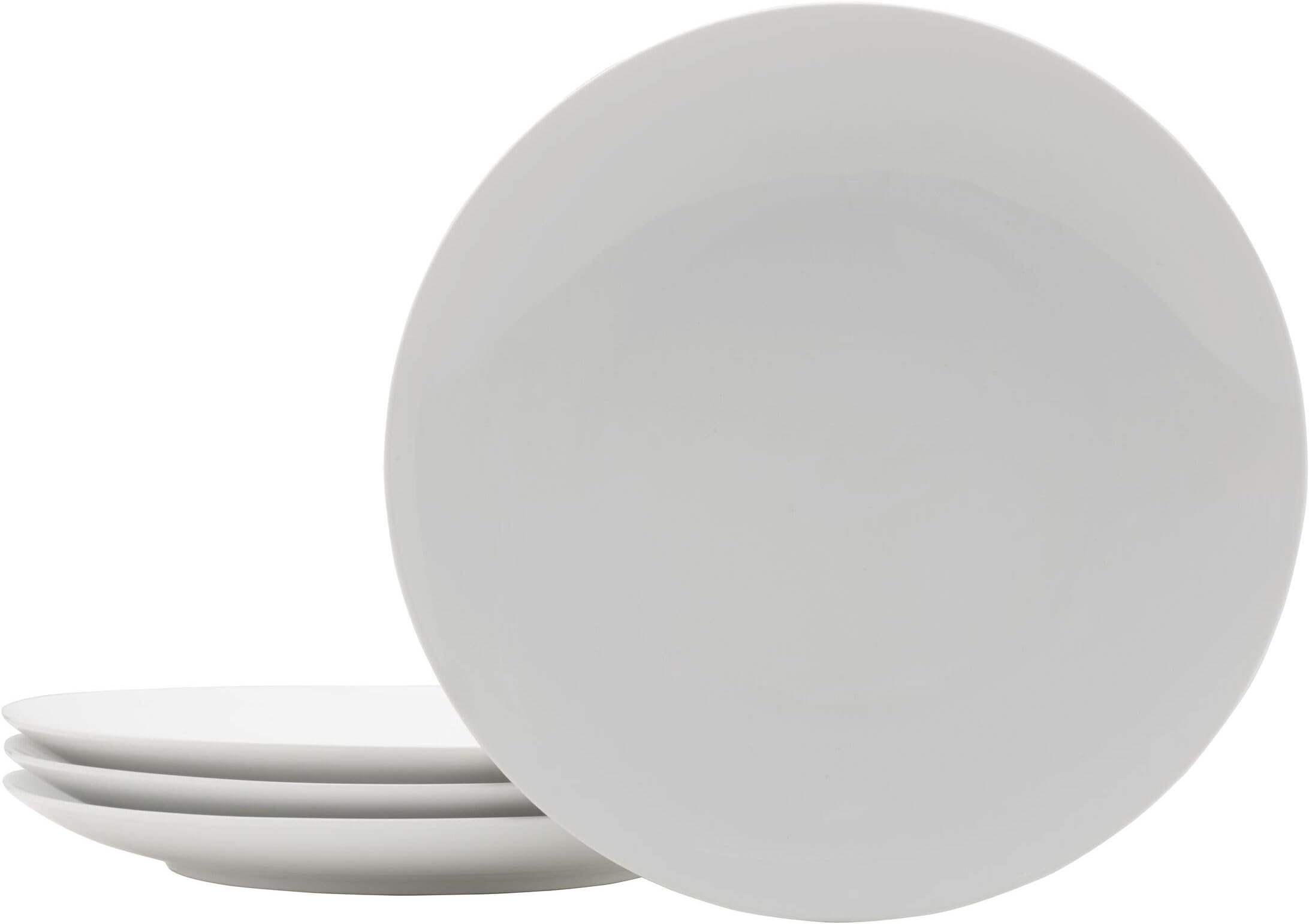 Amazon.com | Babish 4 Pack 10.5" Stoneware Stackable Dinner Plates ...