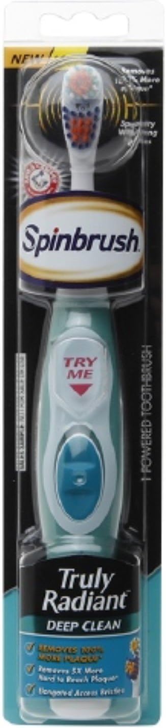 Amazon.com : ARM & HAMMER Spinbrush Truly Radiant, Deep Clean, 1 ea ...
