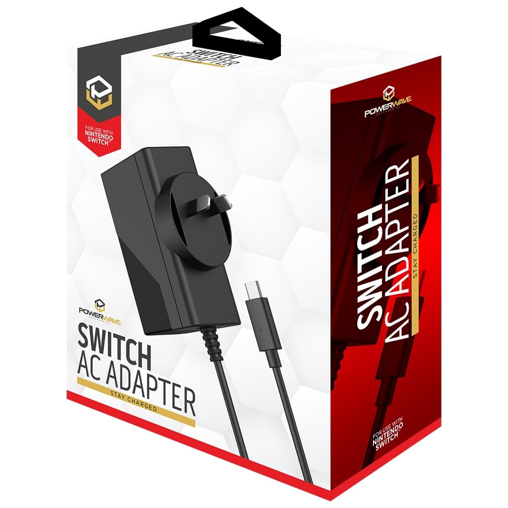 Powerwave Switch AC Adapter : Amazon.com.au: Video Games