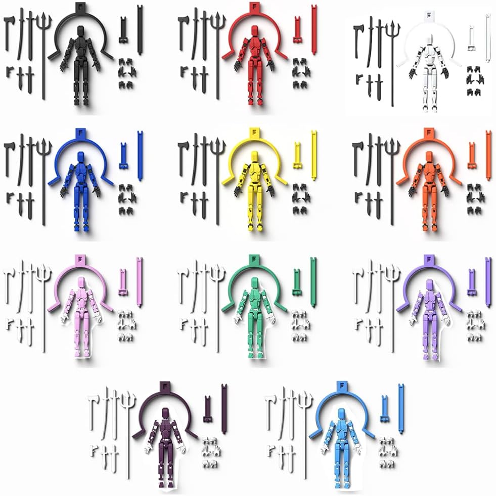 Amazon.com: RENGNER [Assembly Required] Dummy13 Magnetic Action Figure ...