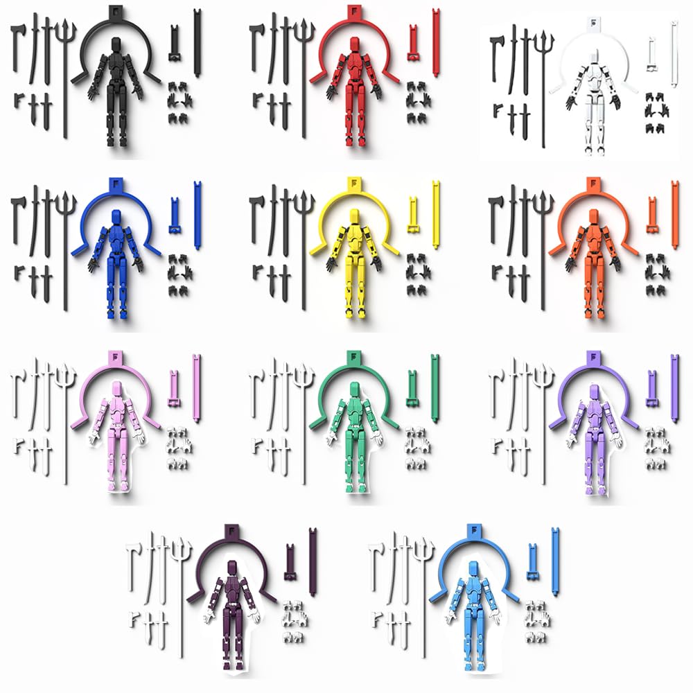 Amazon.com: [Assembly Required]Dummy13 Magnetic Action Figure Set, T13 ...