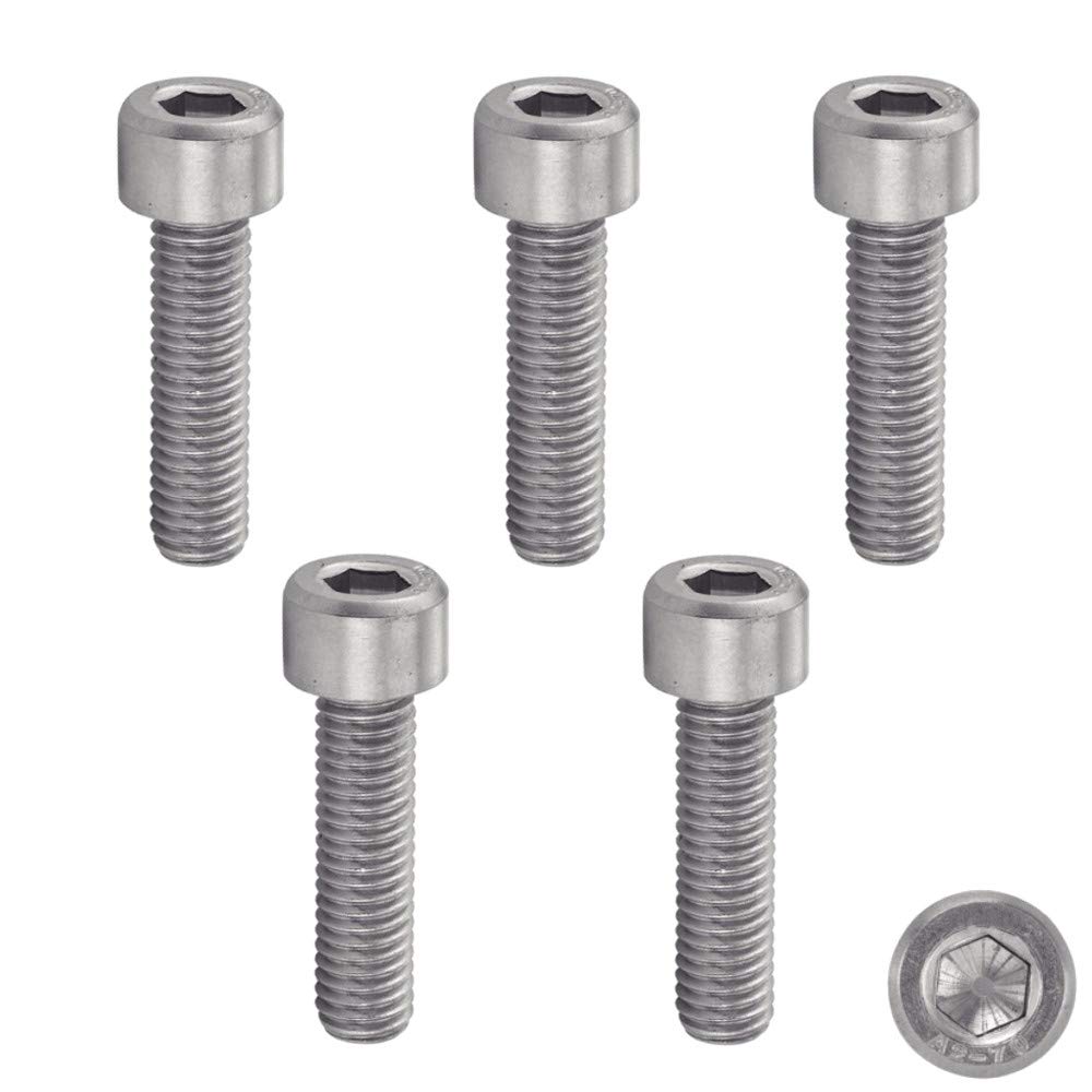5X SCREW METRIC M5 (BTR) STAINLESS STEEL A2 STANDARD DIN 912 RVS HEX ...