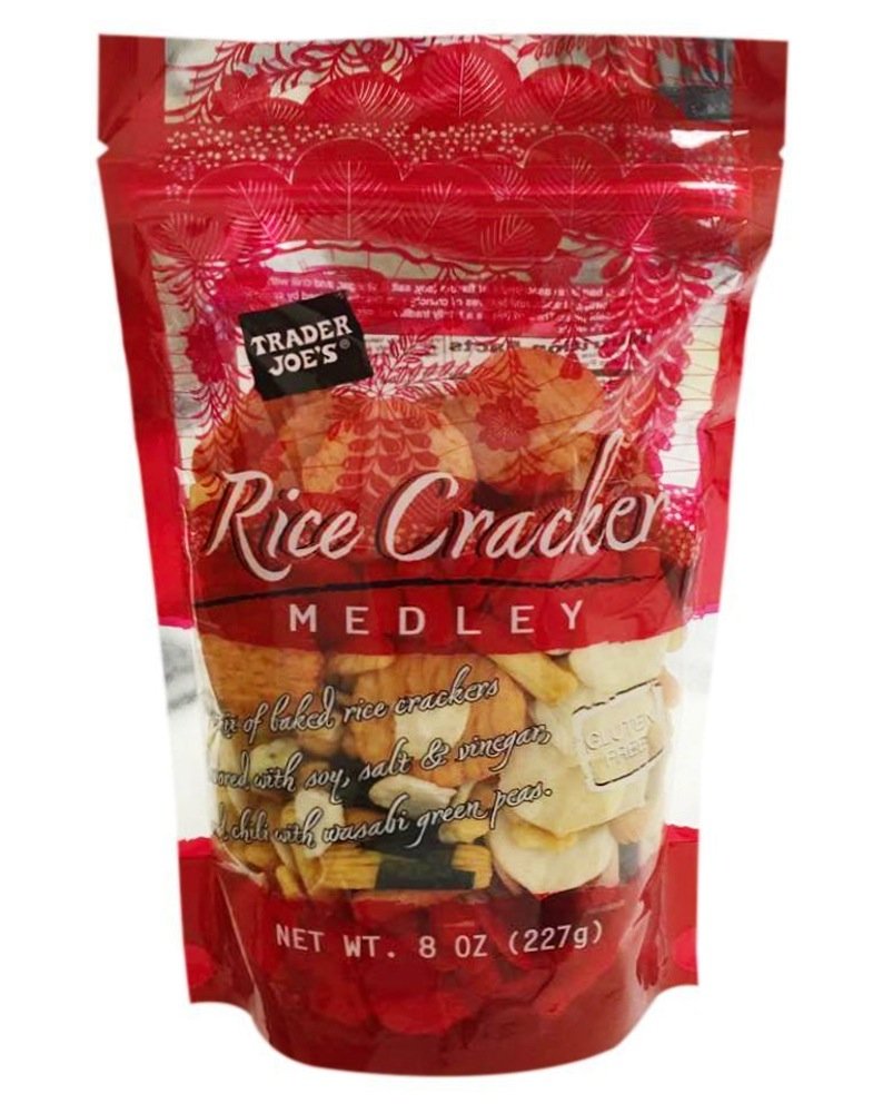 Amazon.com: Trader Joe's Gluten Free Baked Rice Cracker Medley 227g (5 ...