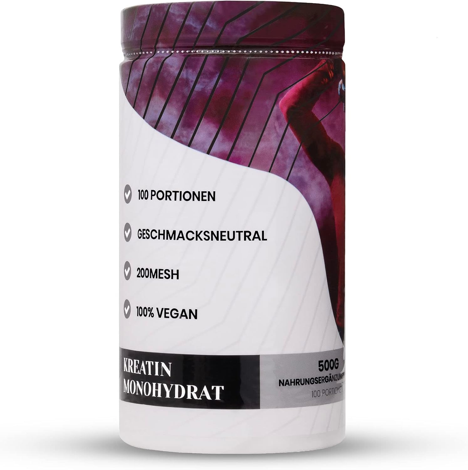 Creatine Monohydrate Pulver 500g | Kreatin Monohydrat | Creatin Powder ...