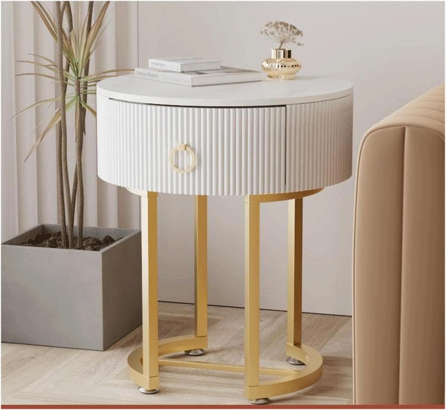 TISTIK Comodino moderno in ardesia con cassetto Minimalista piccolo ...