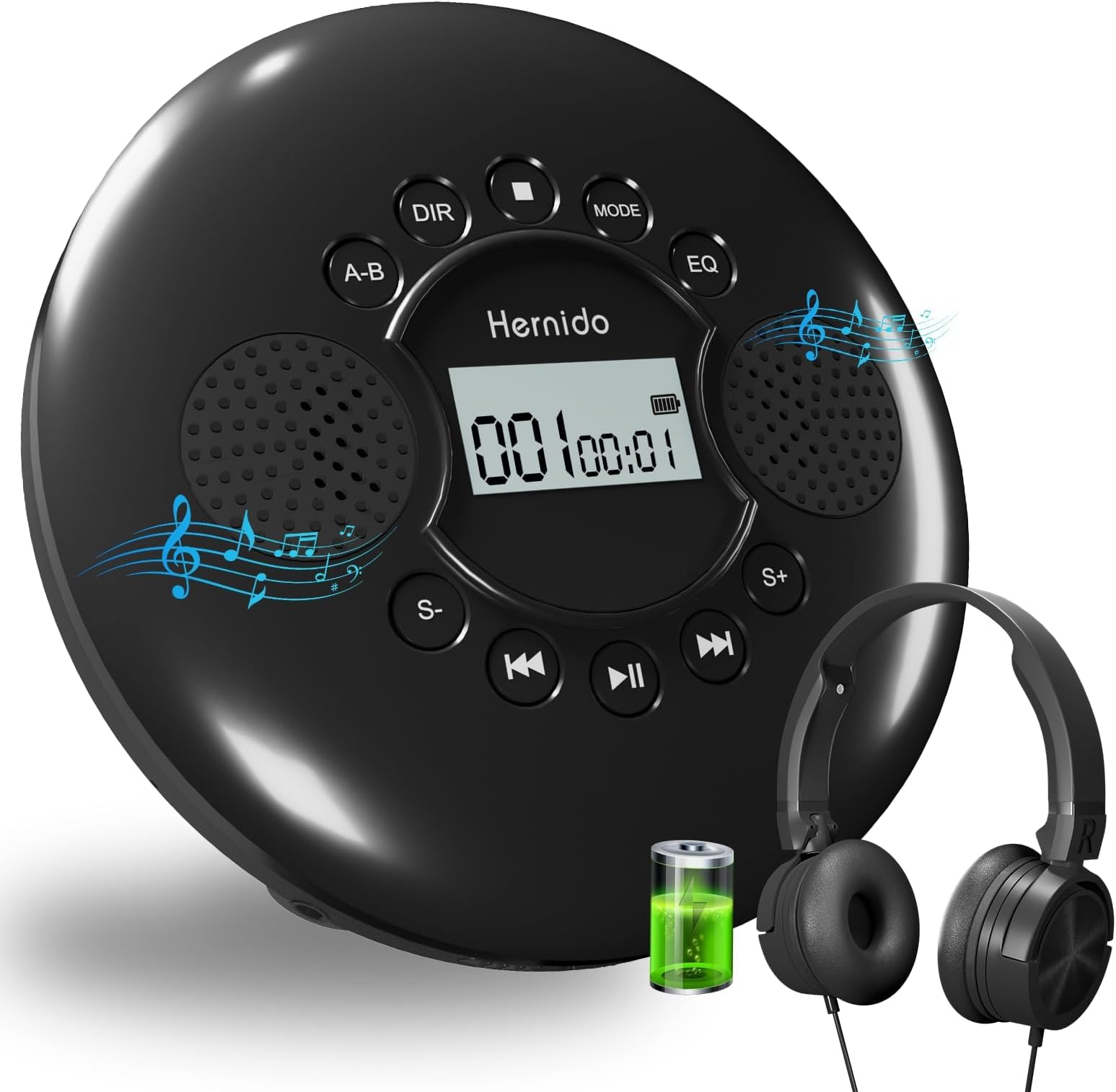 Bush Jog Proof Portable CD Player - Silver: Amazon.co.uk: Electronics ...