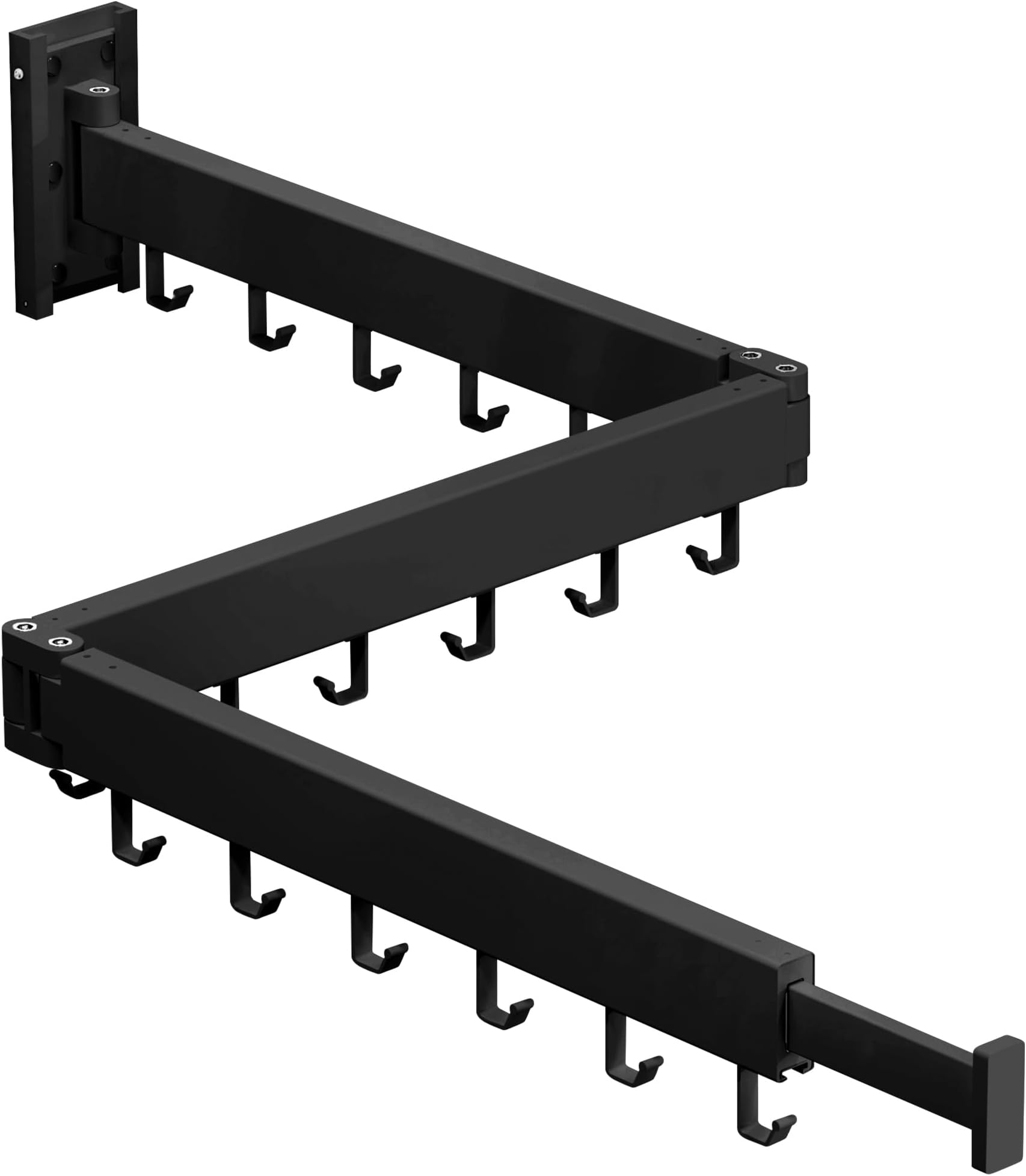 Amazon.com: Cayxenful Clothes Drying Rack,Wall Mounted Drying Rack ...