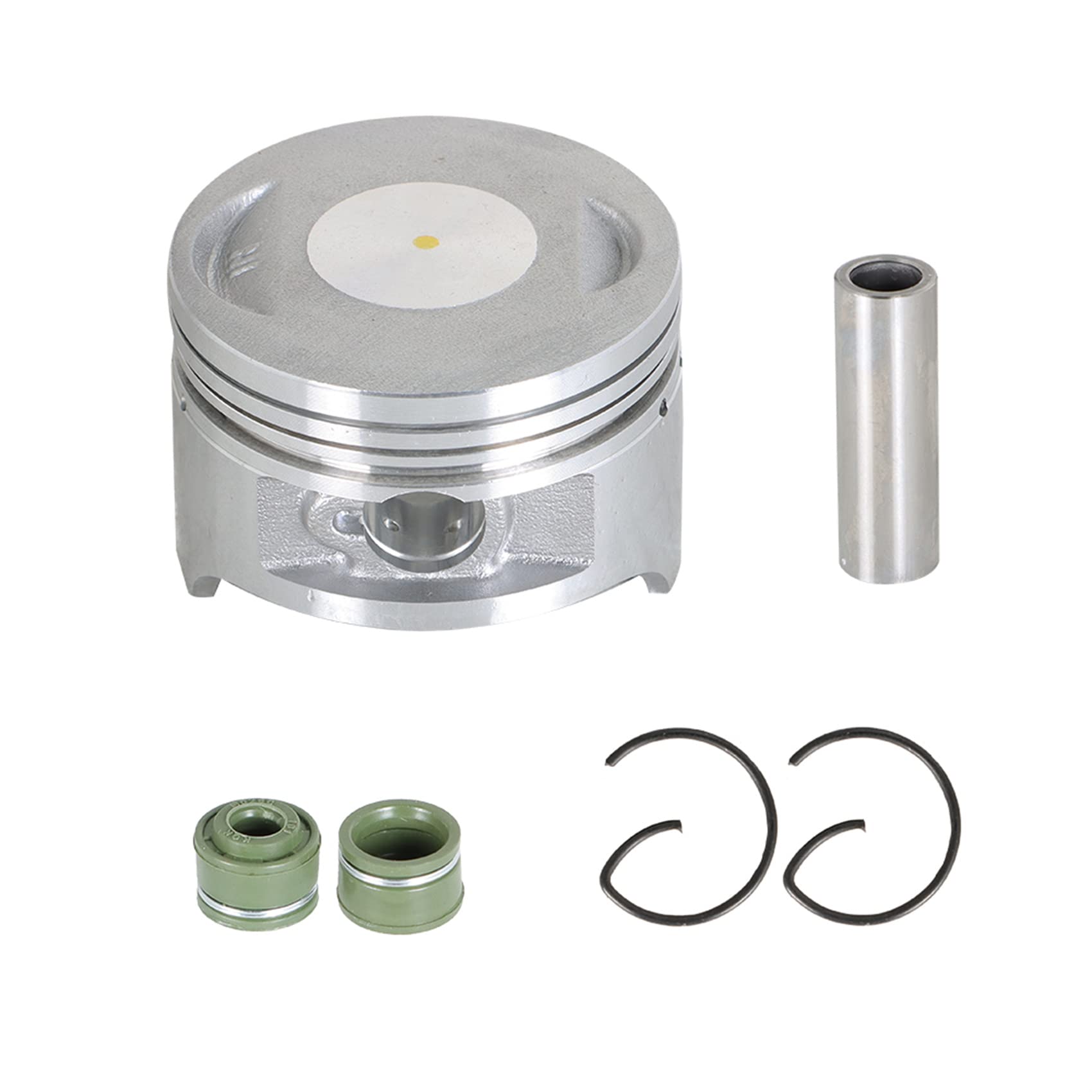 Cylinder Piston Rings Kit 196CM 63.5mm Bore 200cc Replacement for Honda ATC 200 XL185 XL200