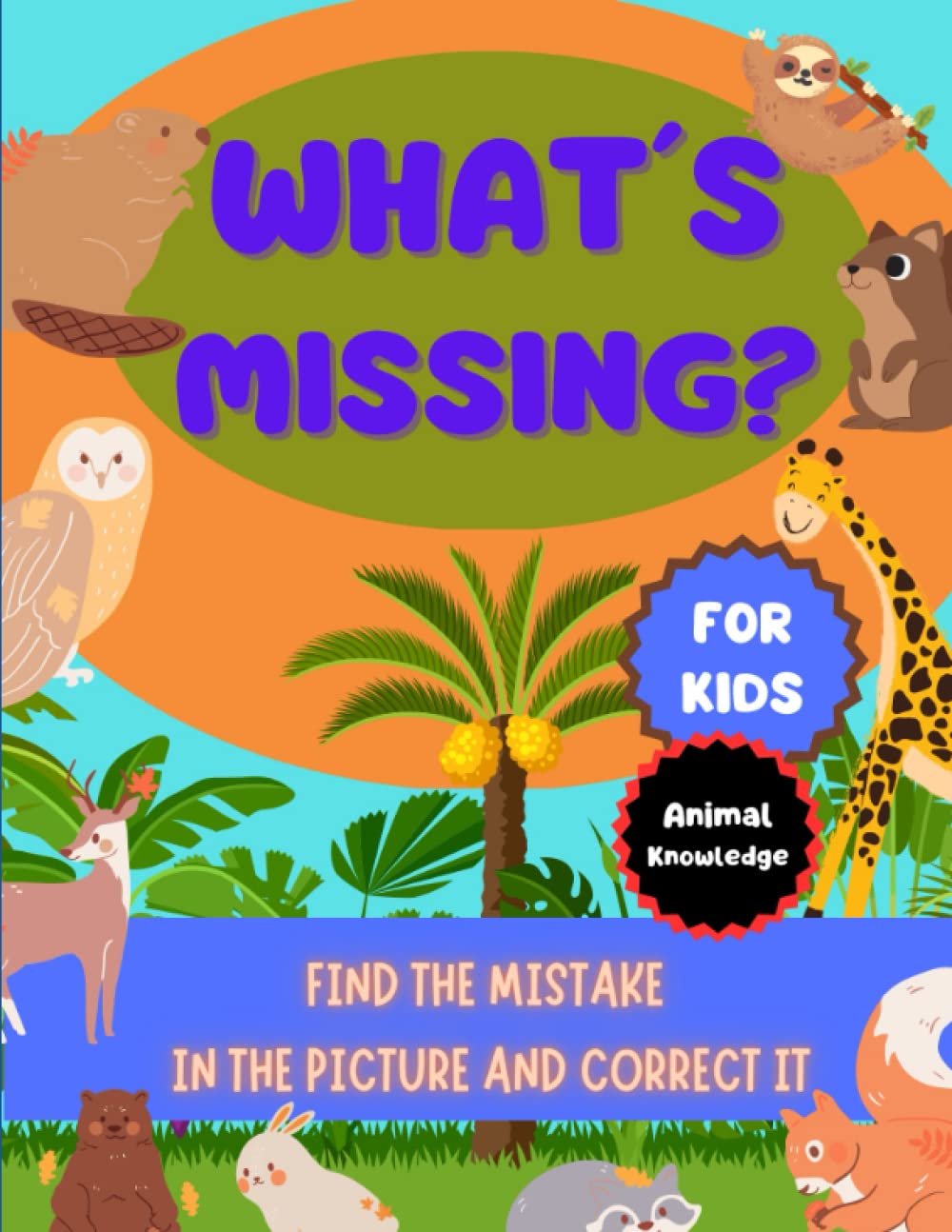 Amazon.com: Whats Missing Book For Kids: Spot the Missing Piece and ...