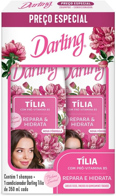 Shampoo + Condicionador Darling Tilia 350 ml Cada | Amazon.com.br
