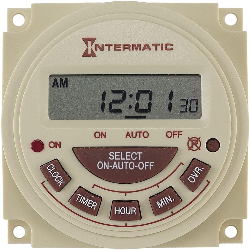 Amazon.com : Intermatic PB314E Timer, Beige : Wall Timer Switches ...