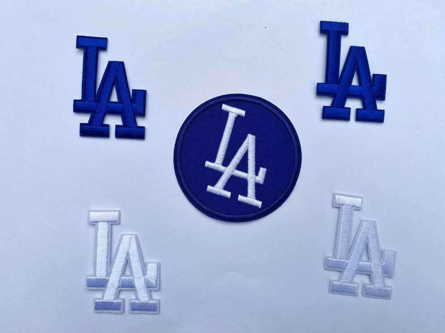 Amazon.com: Los Angeles Baseball LA Letter Embroidered Iron on Patch 3 ...
