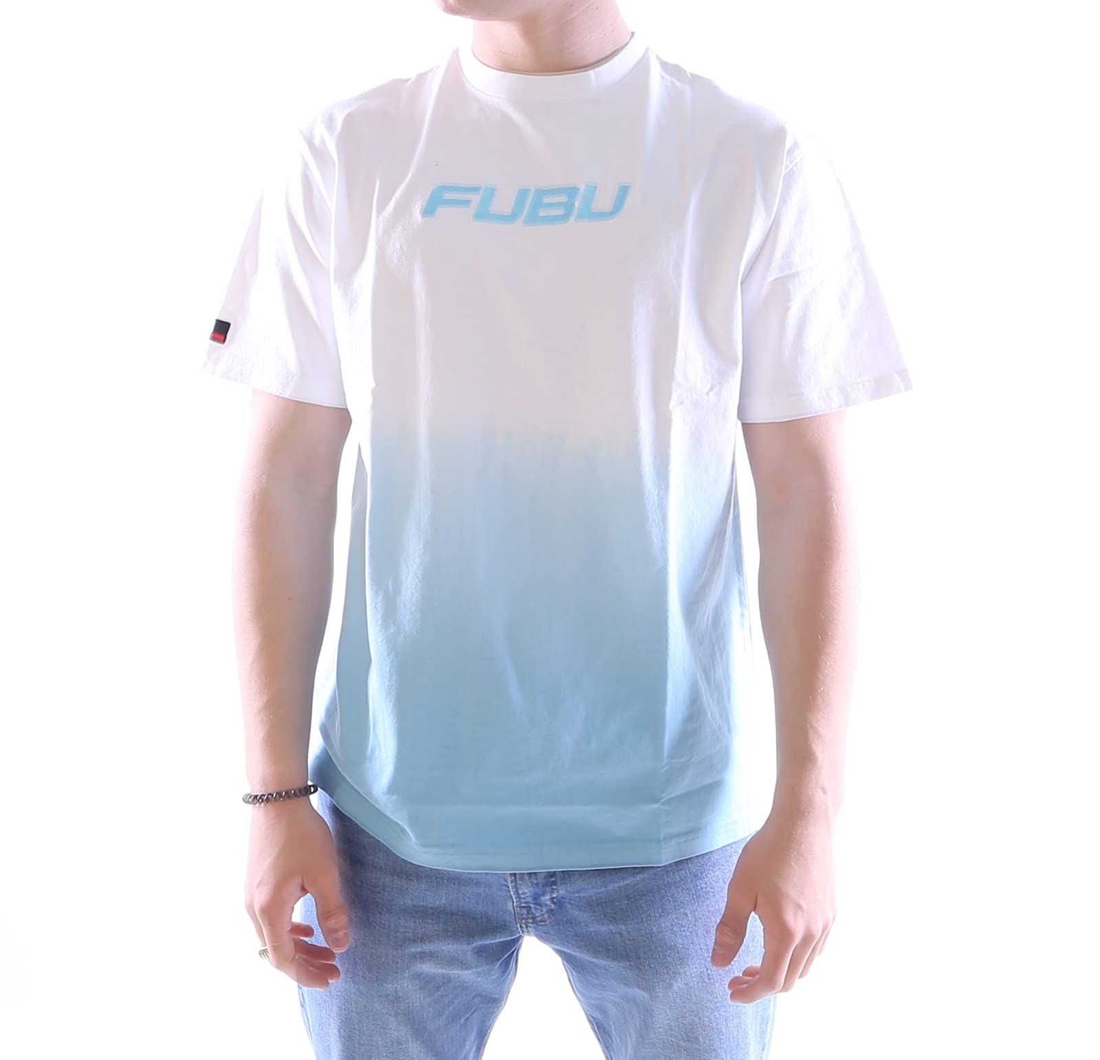 Camiseta Fubu Fubu Logo Printed Casual T Shirt Men's Fashion
