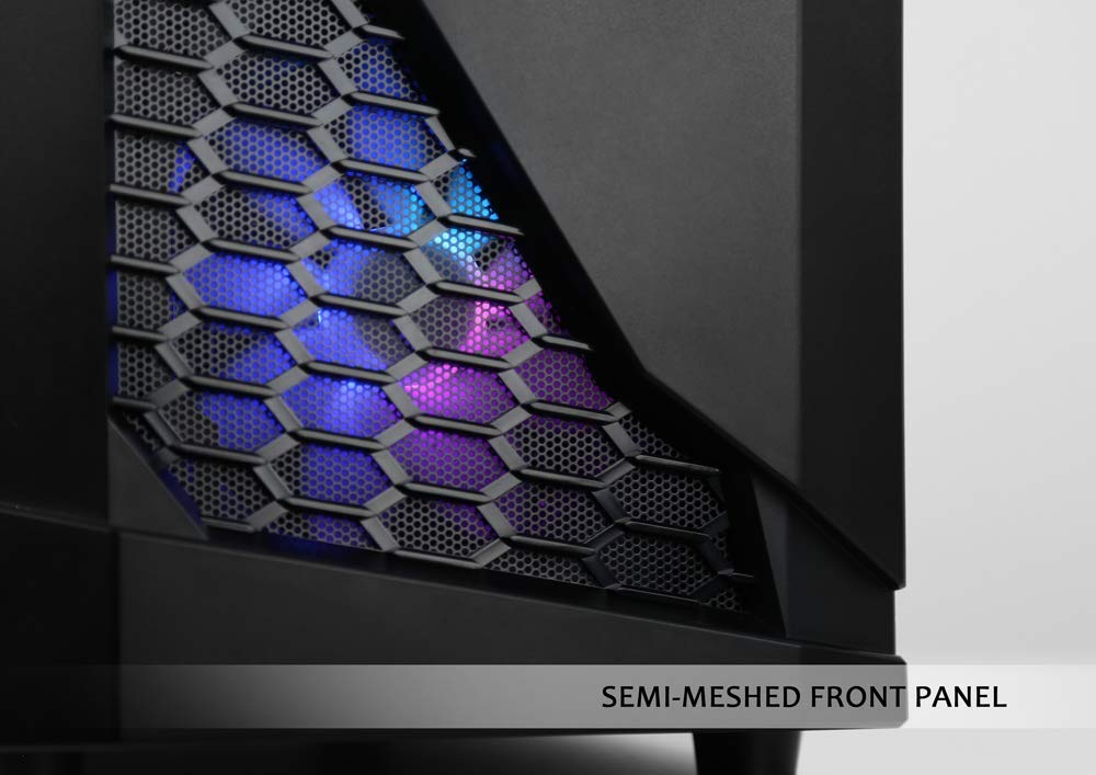 Buy Raidmax AEGIS ATX Mid Tower PC Gaming case with Tempered Glass ...