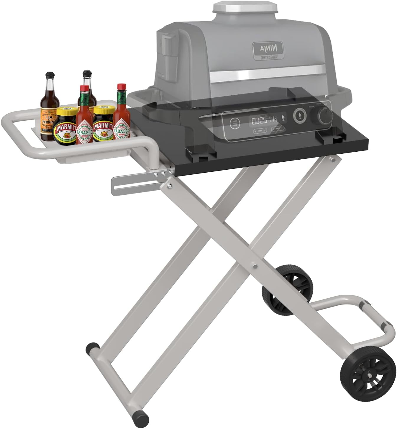 Amazon.com : Grill Stand for Ninja Woodfire Grill OG700 Series, Folding ...