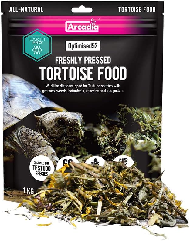 Arcadia Reptile - EarthPro-Optimised52 - Freshly Pressed Tortoise Food ...