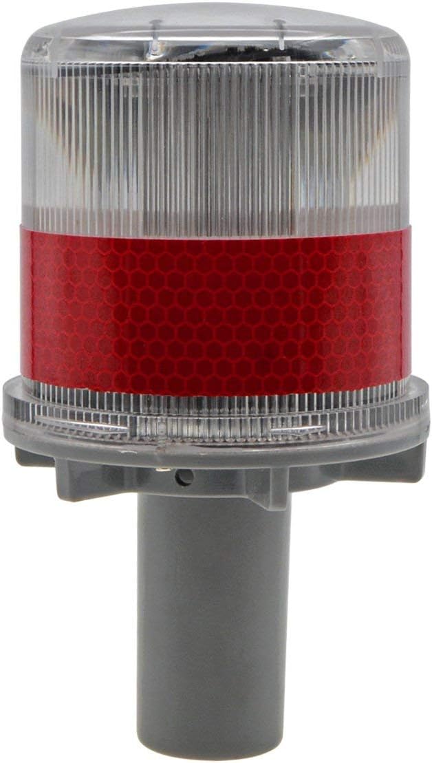 Amazon.com: YXQ Solar LED Warning Light Red Waterproof Lamp Beacon ...