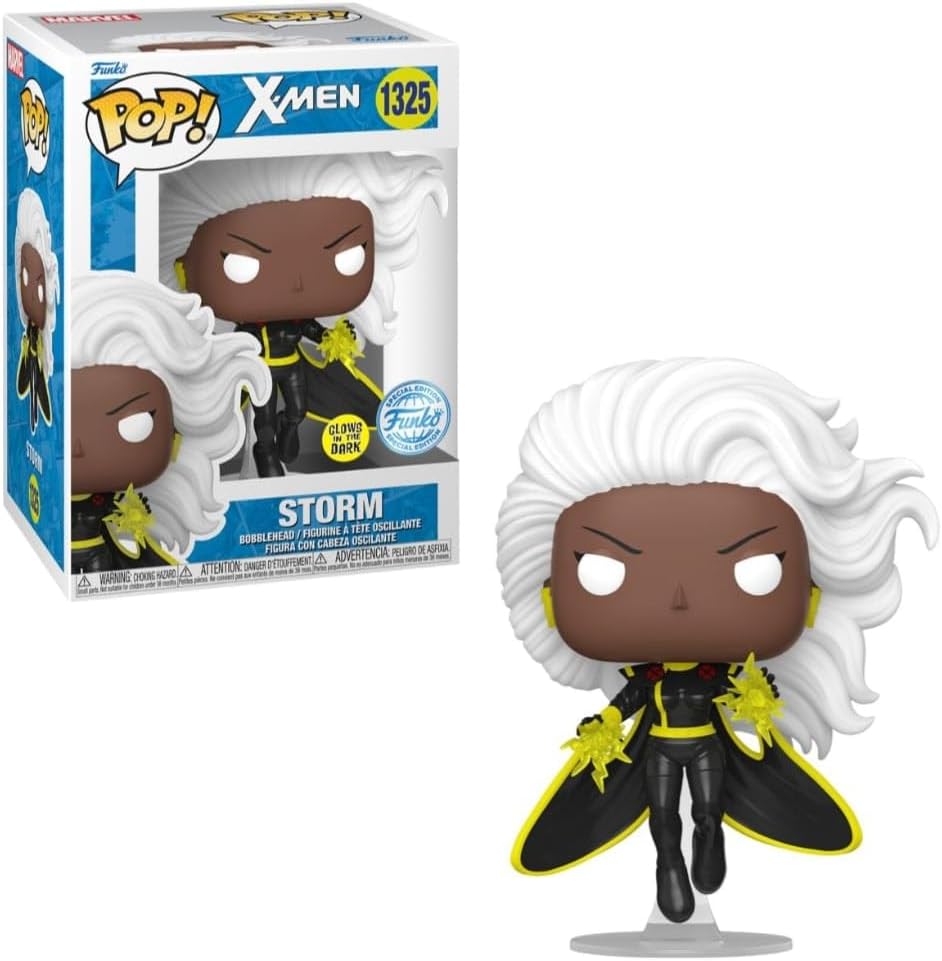 Amazon.com: Funko Pop! Vinyl: Marvel's X-Men - Storm *Flying* *Glow in ...