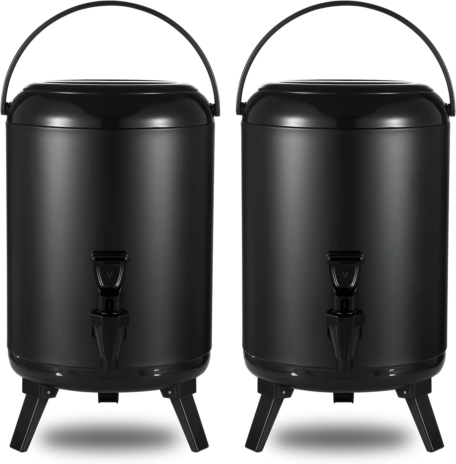 Amazon.com | Suclain 2 Pcs Stainless Steel Insulated Drink Dispenser ...