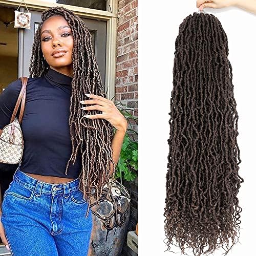 Amazon.com : 36 inch Soft Locs With Curly Ends 6 Packs Synthetic No ...