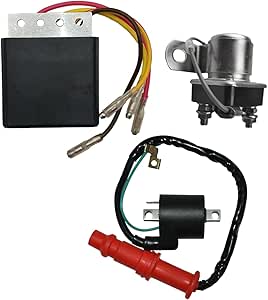 Amazon.com: Rebuiman 3085227 3085228 Ignition Coil and Starter Solenoid ...