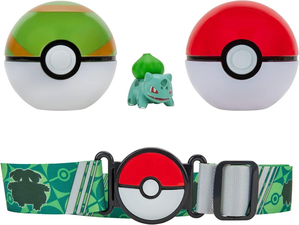 Amazon.com: Pokémon Clip 'N' Go Poké Ball Belt Set (Poké Ball, Nest ...