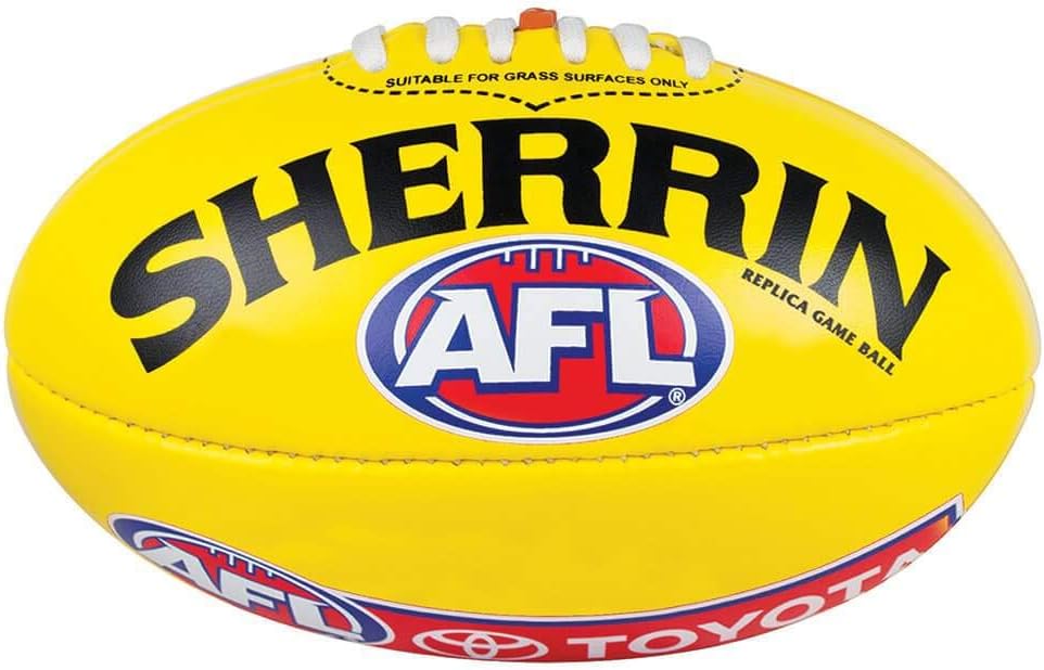 Sherrin AFL Super Soft Touch Football Red Mini 20cm : Amazon.com.au ...