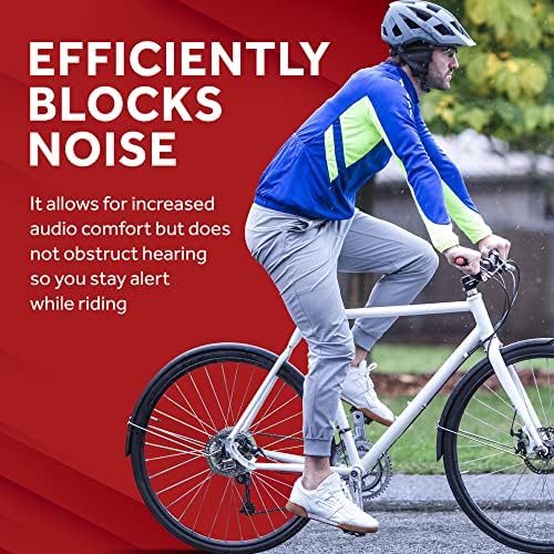 Amazon.com: Wind-Blox Focus Bike Helmet Pads, Ear Warmer, Helmet Wind ...