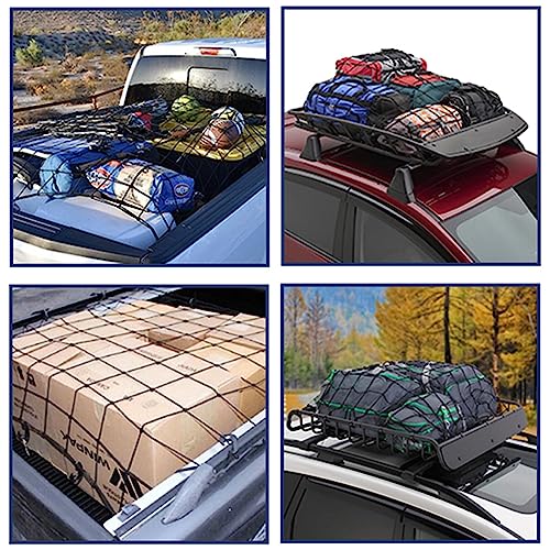 Snapklik.com : Kohree Cargo Net For Pickup Truck Bed, 3x4 Stretches To ...