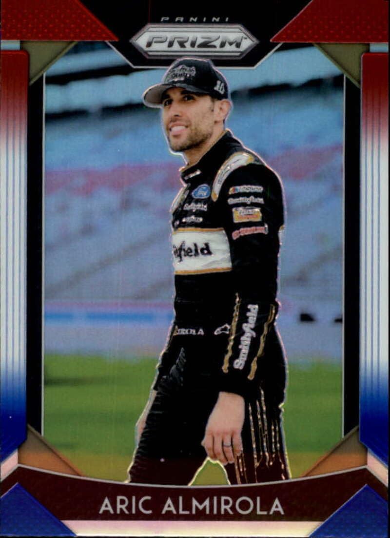 Amazon.com: 2019 Panini Prizm Racing Prizm Red White Blue #8 Aric ...