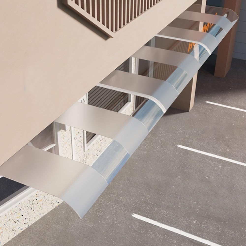 Amazon.com: ZHMMJ Clear Outdoor Canopy Front Door Canopy Window Awning ...