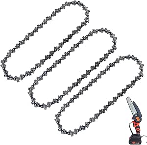 Amazon.com: 6inch Mini Pruning Chainsaw Chain, Replacement Chains For ...