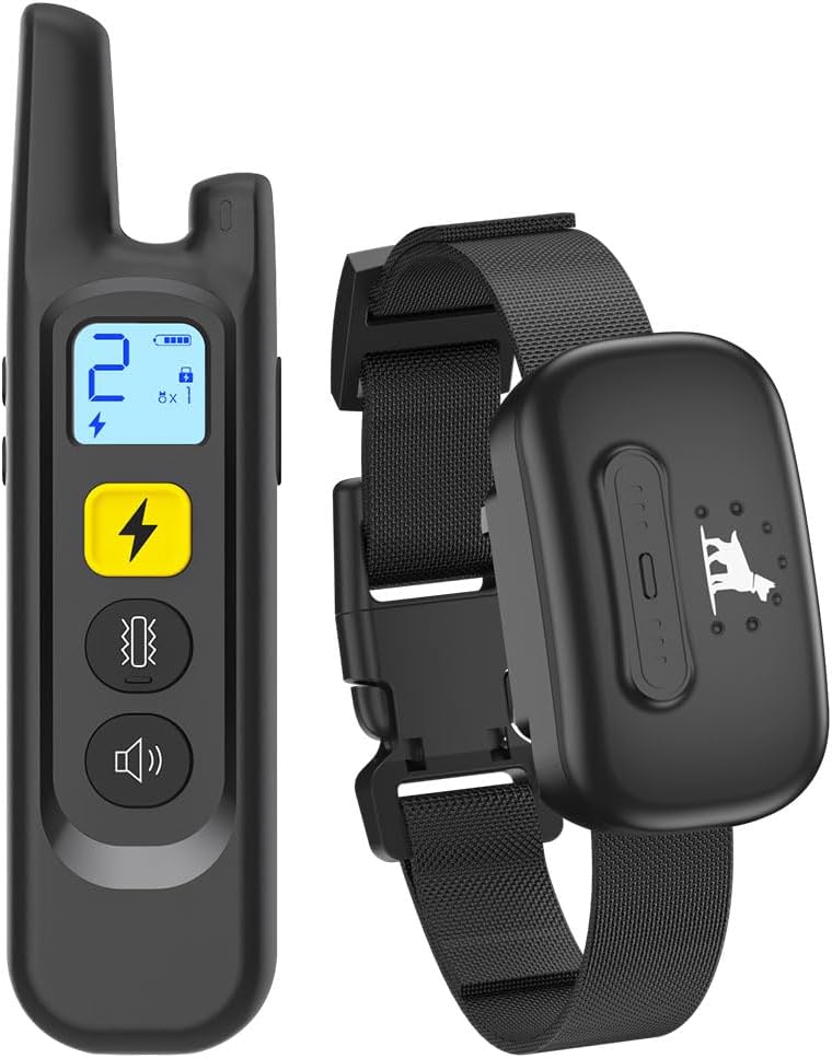 Amazon.com: Dog Shock Collar with Remote Control - 3300FT Dog Training ...