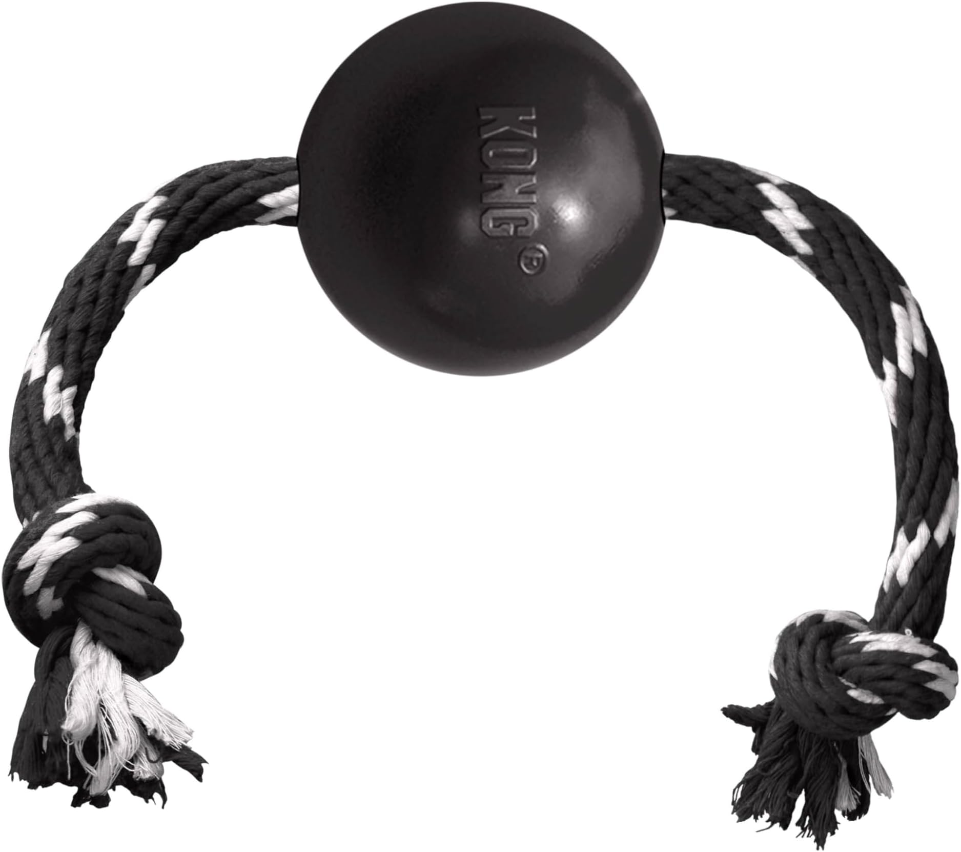 KONG Classic with Rope Dog Toy, Large : Amazon.co.uk: Pet Supplies